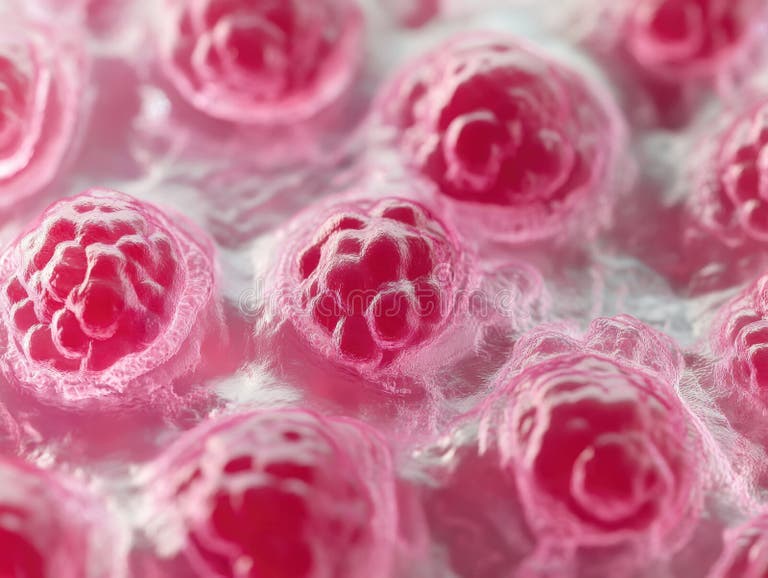 Raspberry Bubbles stock image. Image of generated, texture - 364041803