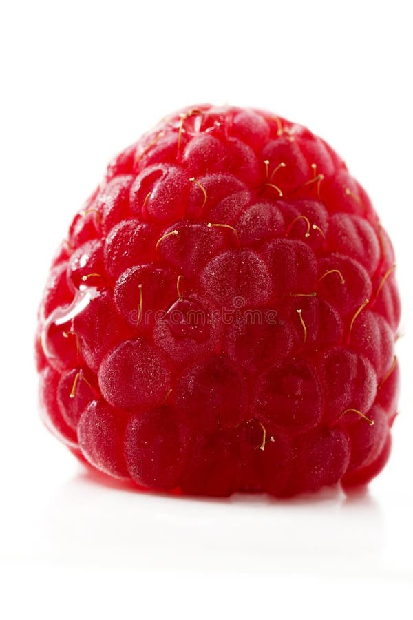 Raspberry closeup stock photo. Image of fresh, nature - 14368916
