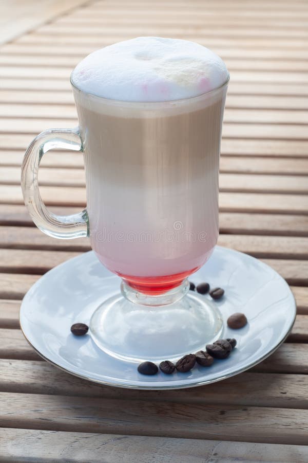 Raspberry Coffee Drink stock photo. Image of concept - 302936954