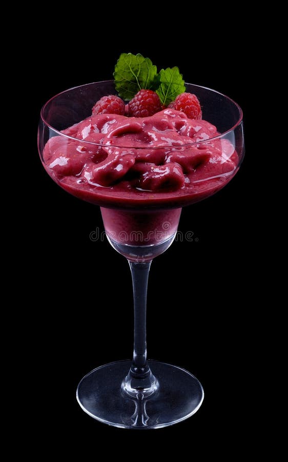 Raspberry cream stock image. Image of raspberry, delicious - 14836391