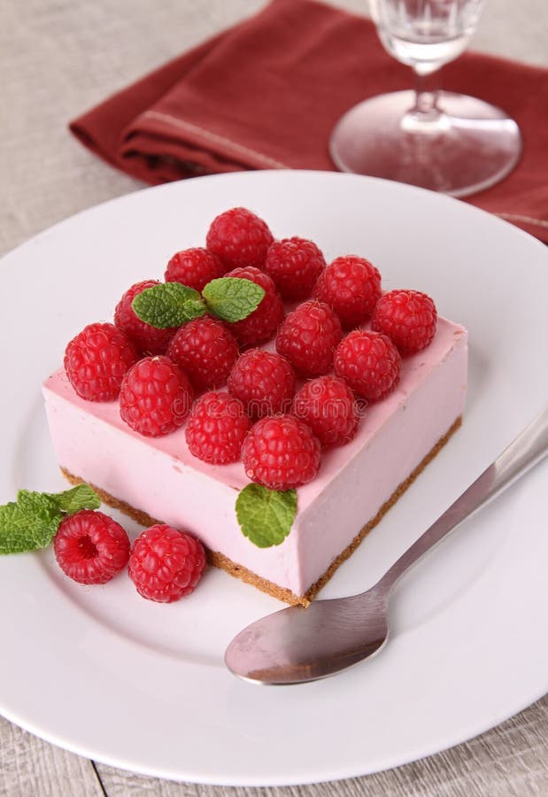 Raspberry dessert stock photo. Image of baked, sweet - 24011084