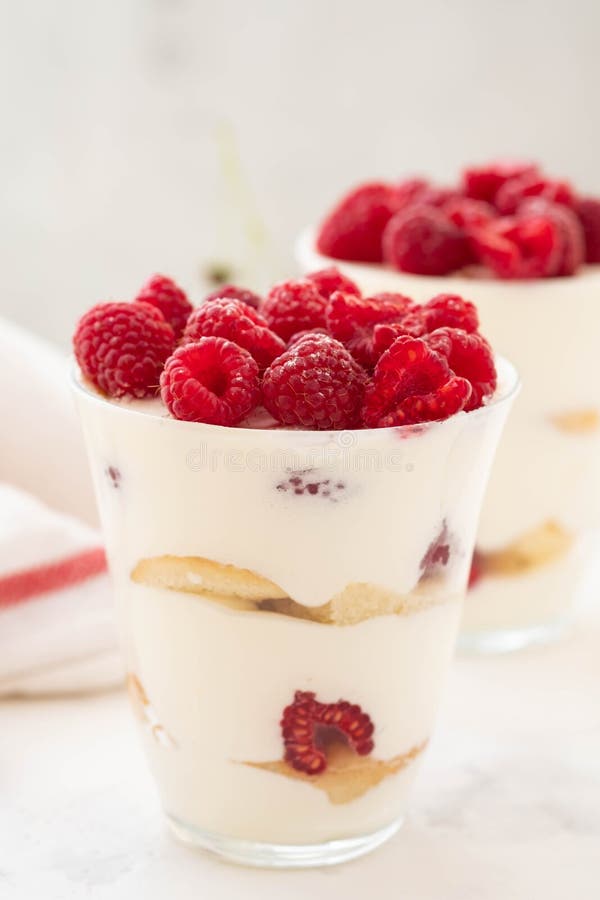 Raspberry Dessert, Cheesecake, Raspberry Tiramisu, Trifle, Mousse in a ...