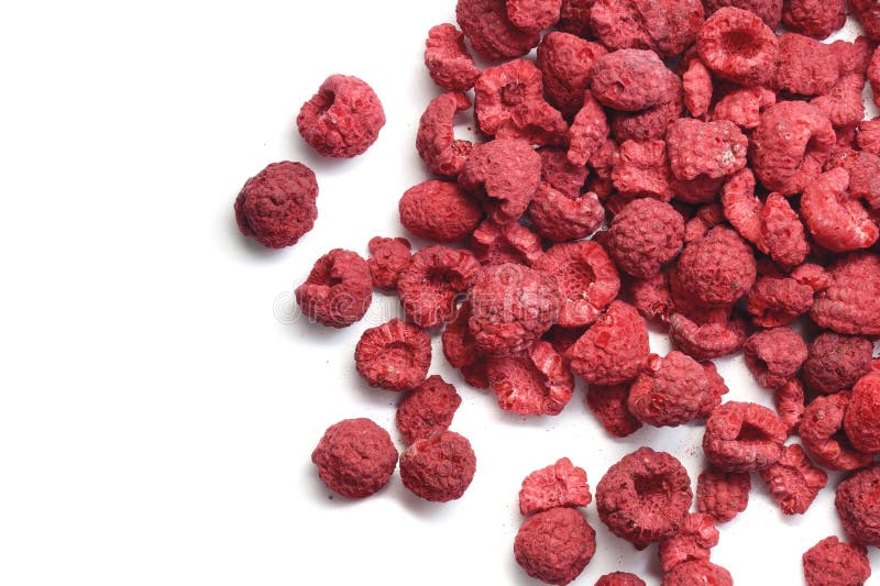 Dried Raspberry Leaves Isolated on White Stock Photo - Image of studio ...
