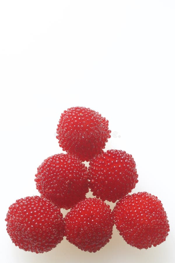 Raspberry Folded Pyramid White Background Stock Photos - Free & Royalty ...