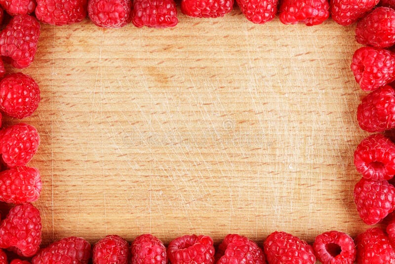 Raspberry border stock photo. Image of ingredient, fresh - 15153124