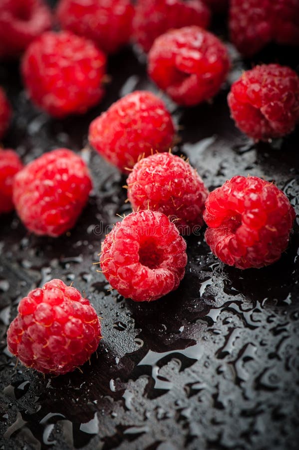 Raspberry stock image. Image of horizontal, food, macro - 34733211
