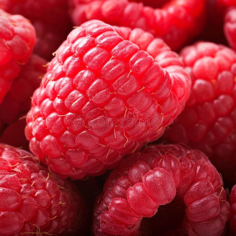 Raspberry Fruit Food, AI Generated Stock Illustration - Illustration of ...