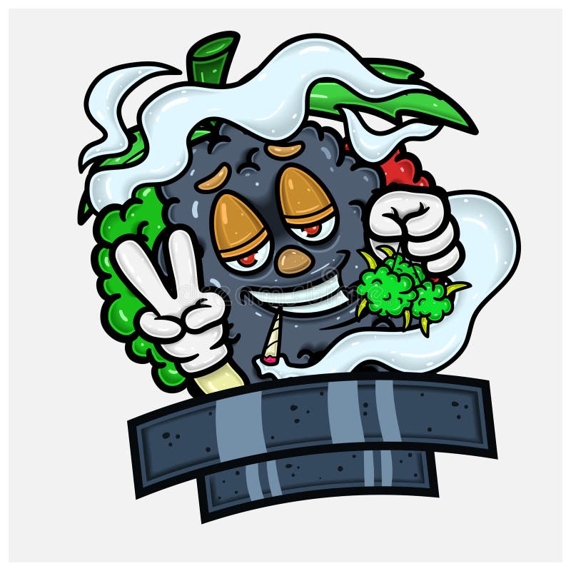 Cartoon Smoking Weed Png