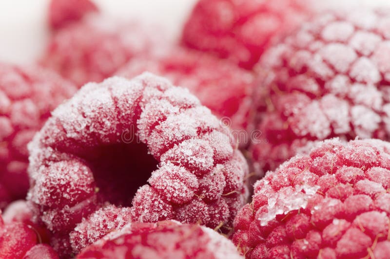 Raspberry hole small stock image. Image of fruity, raspberries - 52043625