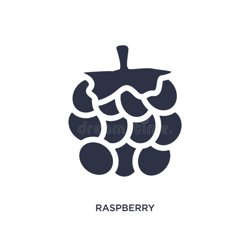 Raspberry Leaf Icon in Different Style Vector Illustration. Two Colored ...
