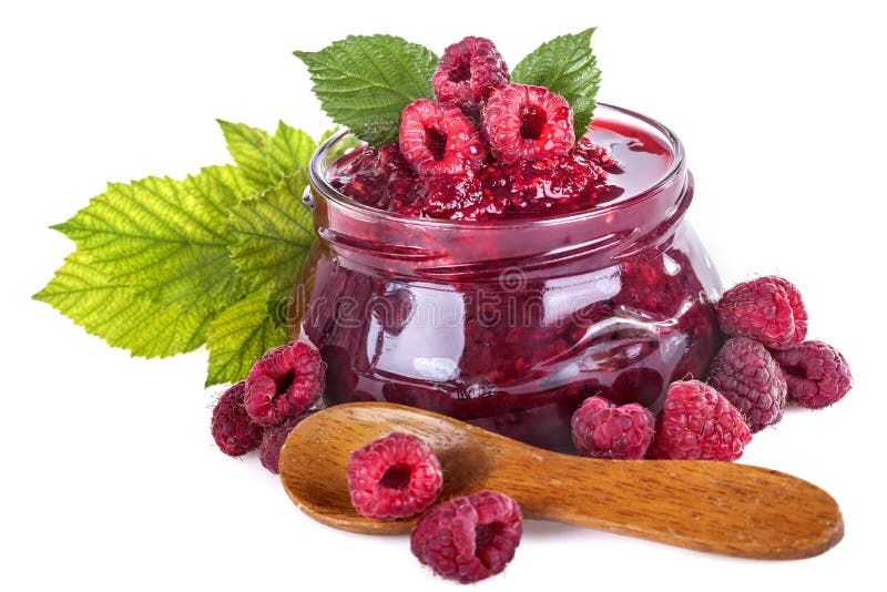 Raspberry jam stock photo. Image of gourmet, jelly, delicious - 58340682