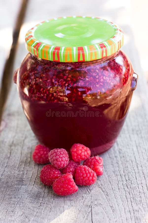 Raspberry jam stock image. Image of pile, eating, healthy - 55815945