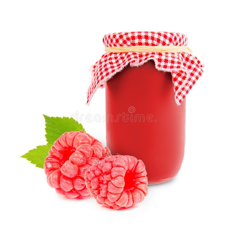 Raspberry jar stock photo. Image of natural, marmalade - 44252672