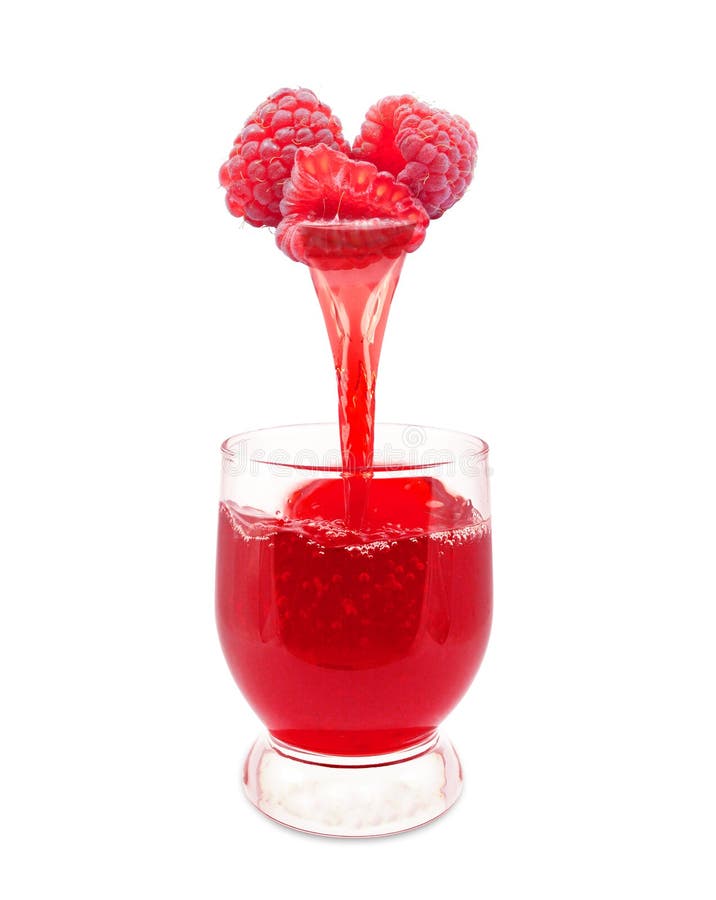 Raspberry Juice and Vitamins Stock Photo - Image of pink, close: 40604242