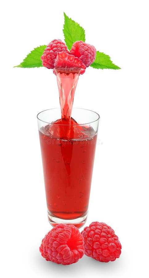 Raspberry juice stock image. Image of life, isolated - 41051181