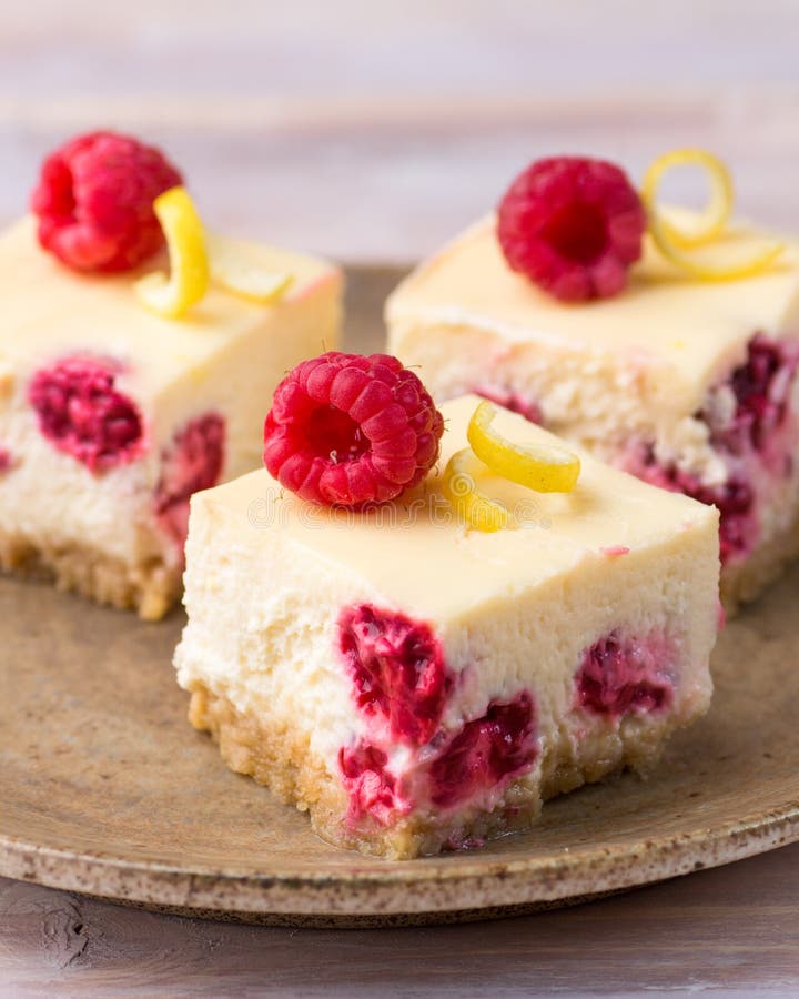 Raspberry lemon cheesecake stock photo. Image of elegance - 159469270
