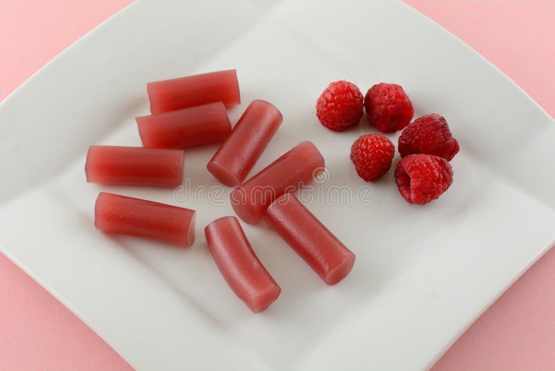 Raspberry Licorice and Raspberries Stock Image - Image of fresh ...