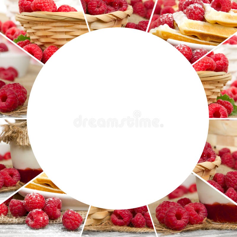 Raspberry Mix Slices stock photo. Image of healthy, dessert - 67255374