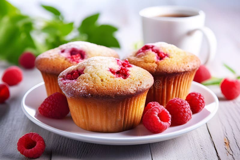 Raspberry Muffins Stock Illustrations – 1,014 Raspberry Muffins Stock ...