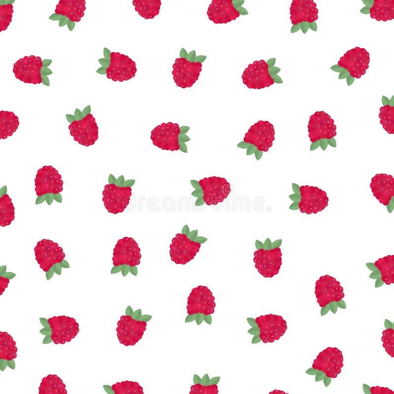 Raspberry pattern stock illustration. Illustration of apple - 42331109
