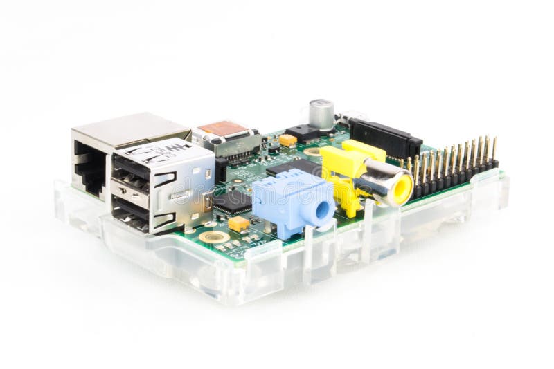 Computers Networking Technology Usb Memory Stick And Raspberry Pi Single Board Computer