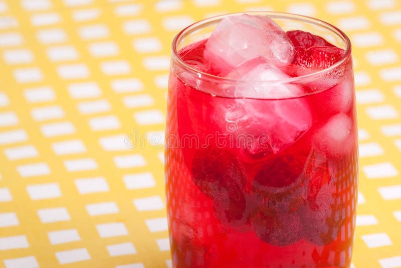 Raspberry Punch stock photo. Image of healthy, cold, outdoor - 9087112