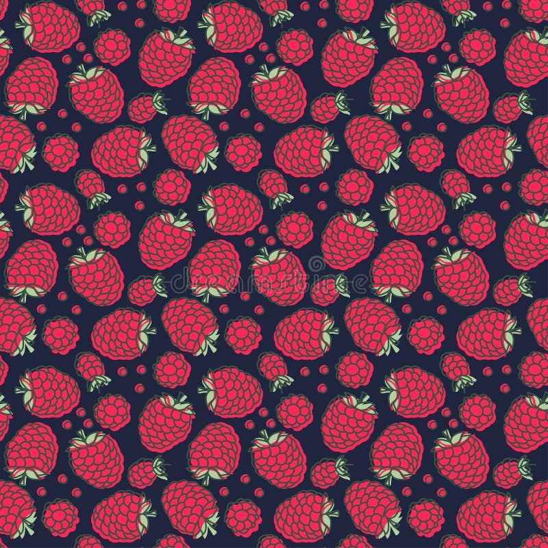 Raspberry stock illustration. Illustration of delicious - 40145420