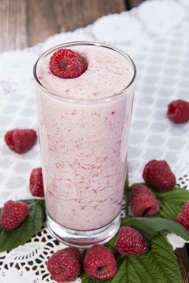 Banana Strawberry Milkshake Stock Photo - Image of milkshake, fruits ...