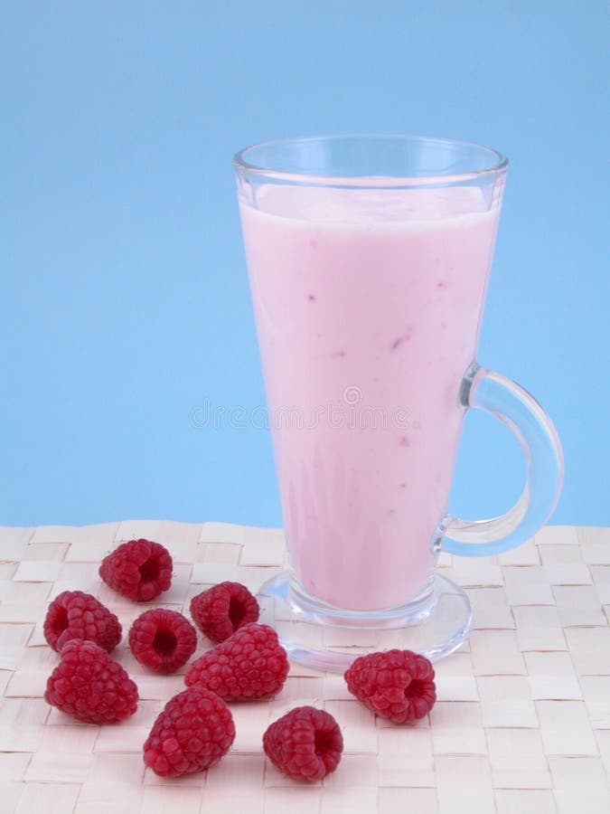 Raspberry smoothie stock image. Image of diet, fresh, refreshment - 1022195