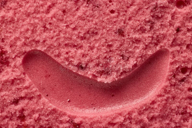 Raspberry sorbet texture stock photo. Image of fresh - 265798630