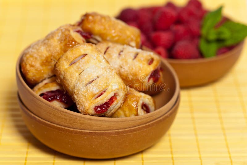 Raspberry Strudel Bites stock photo. Image of cuisine - 36774978