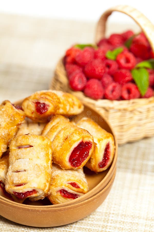 Raspberry Strudel Bites stock photo. Image of cuisine - 36775110
