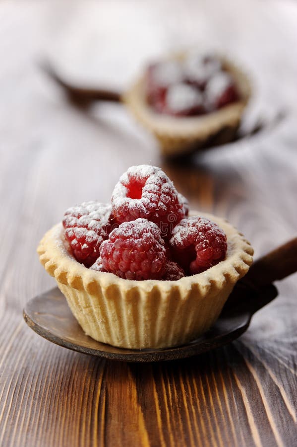 Raspberry tart stock photo. Image of dark, wooden, dish - 20471674