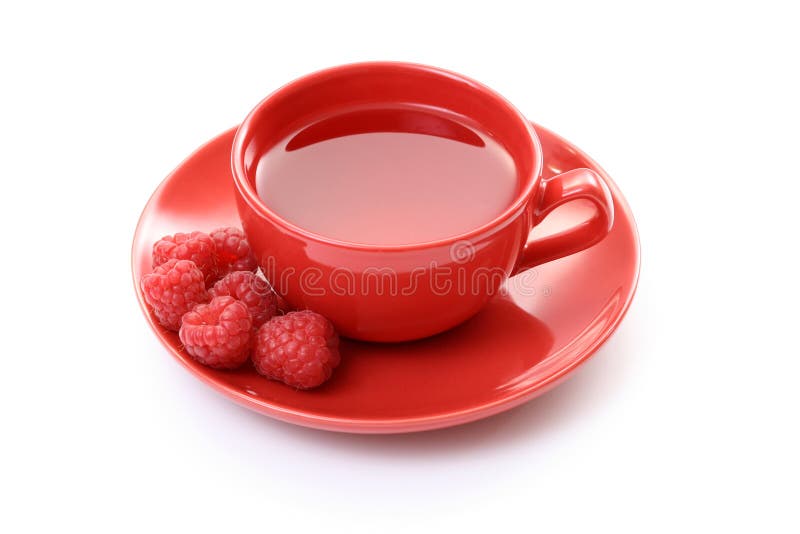 Raspberry tea stock photo. Image of raspberry, herbal - 5636174