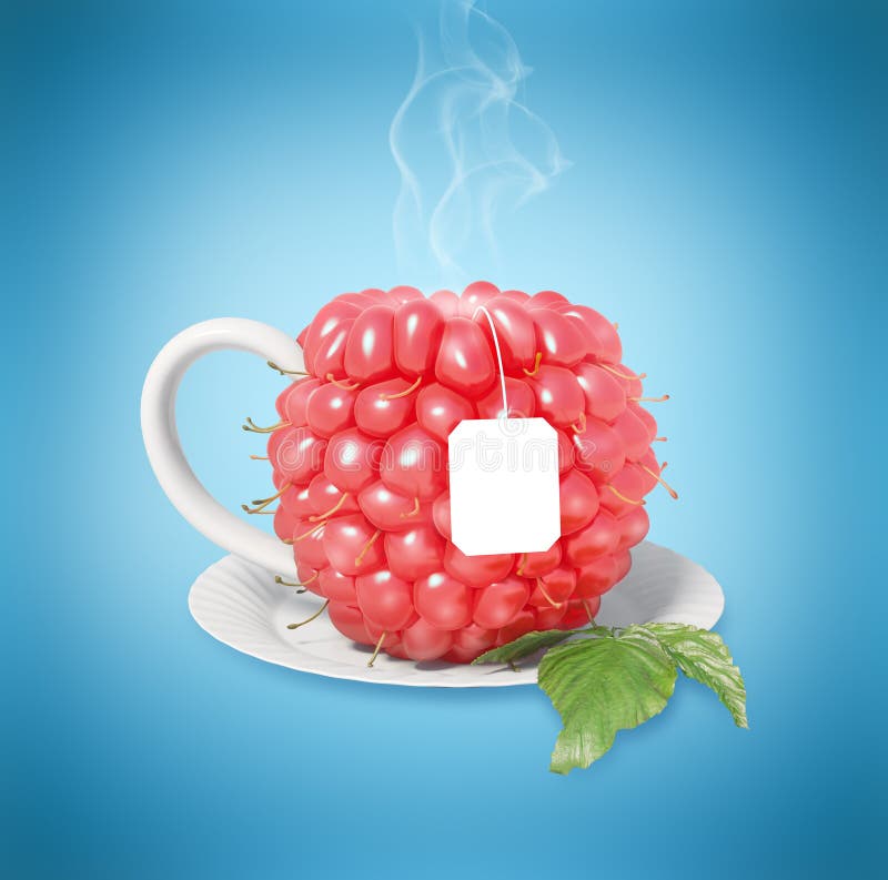 Raspberry Tea Stock Illustrations – 1,858 Raspberry Tea Stock ...