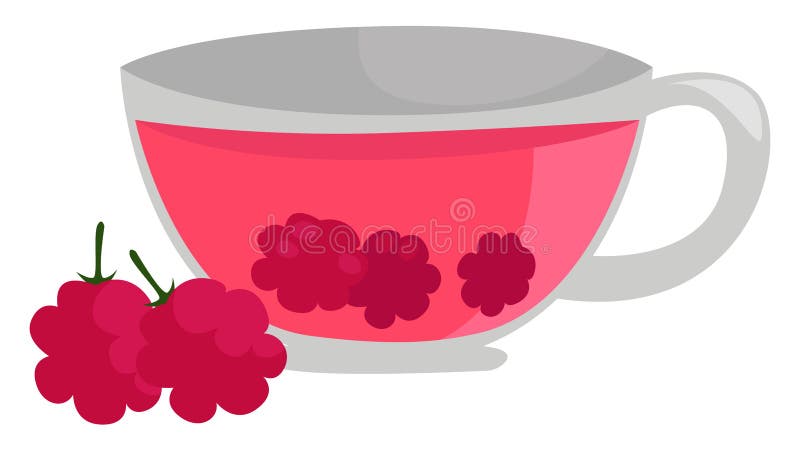 Raspberry Tea Stock Illustrations – 1,805 Raspberry Tea Stock ...