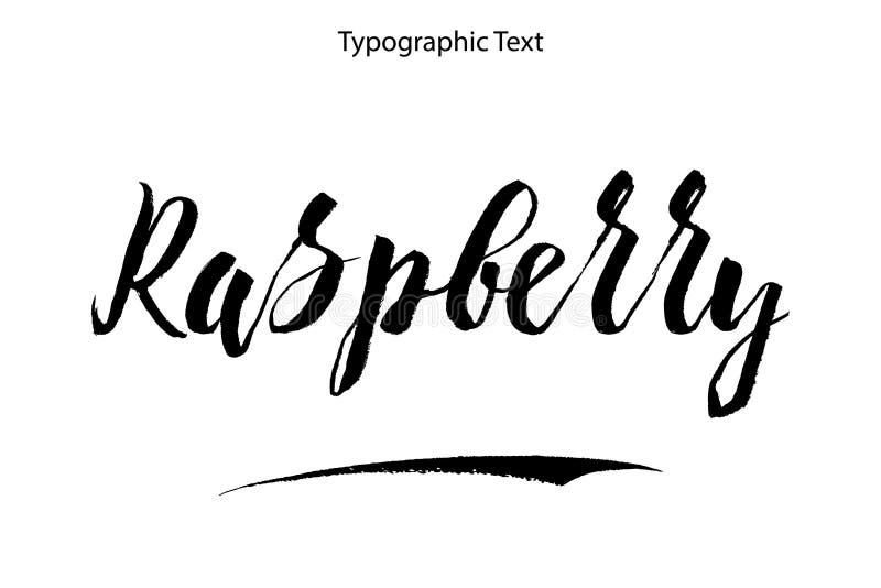Raspberry Calligraphy Stock Illustrations – 179 Raspberry Calligraphy ...
