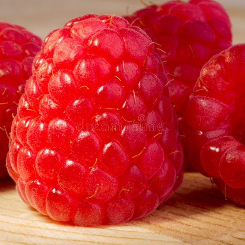 Raspberry Up Close stock image. Image of benefits, antioxidant - 49422903
