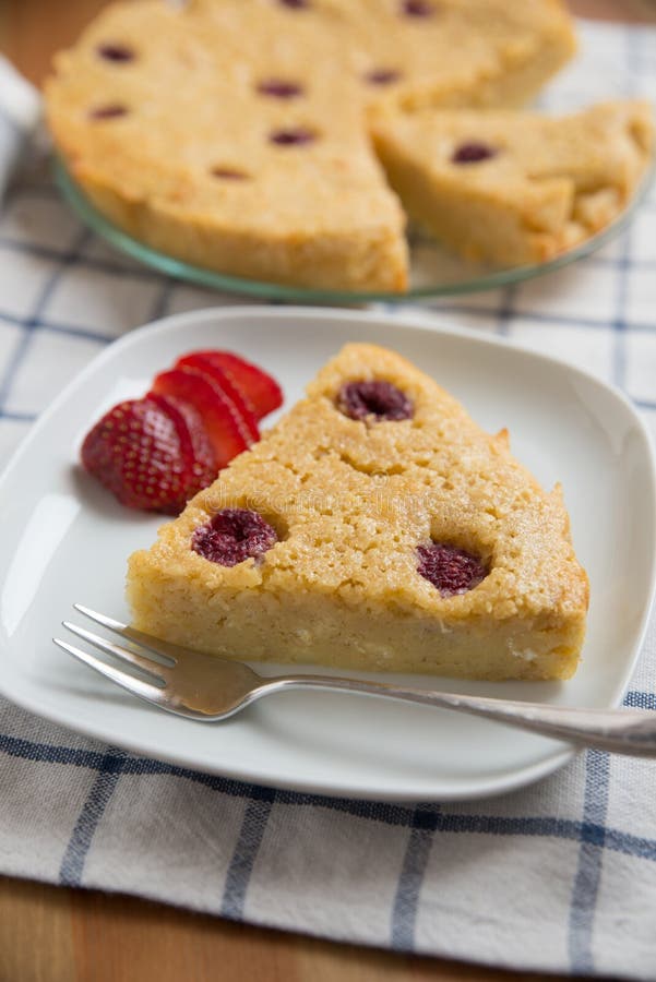 Raspberry Vanilla Cake stock image. Image of heart, cake - 53309141