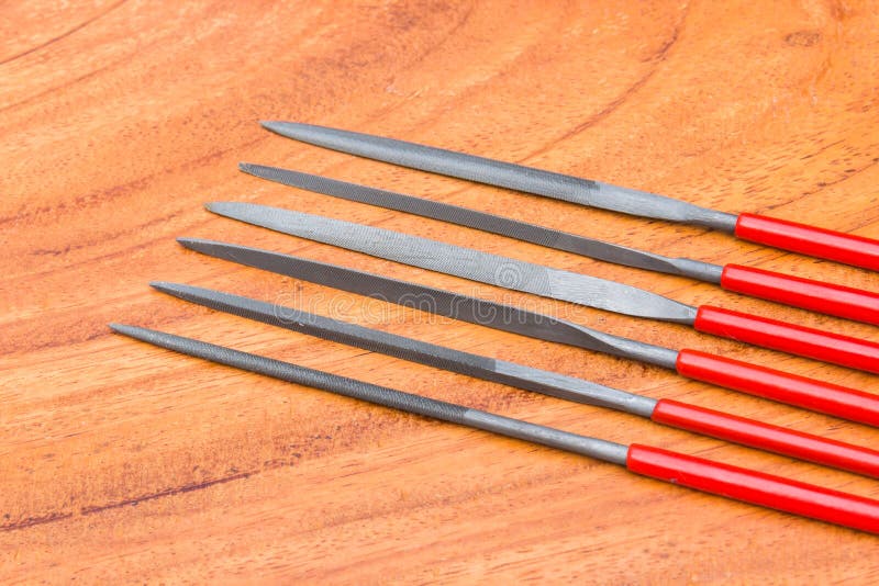 Rasps, Files for Wood and Metal Work Stock Image - Image of background ...