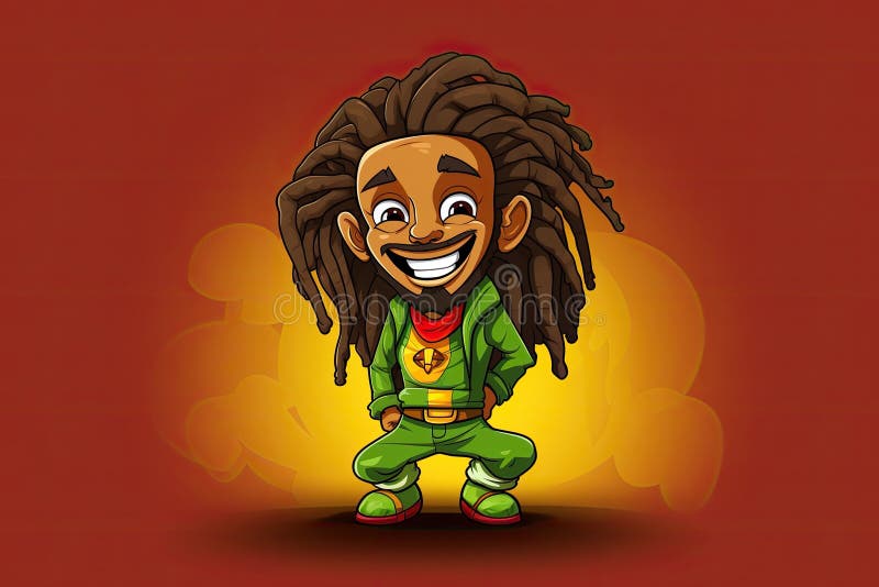 Jamaican Rasta Cartoon Stock Illustrations – 209 Jamaican Rasta Cartoon ...