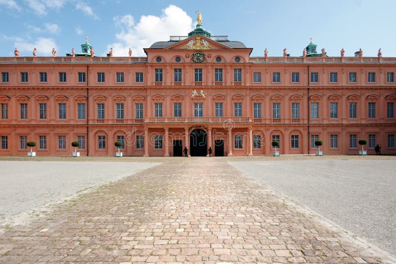 Rastatt-Wohnsitz (Schloss) - Deutschland Redaktionelles Stockfoto ...