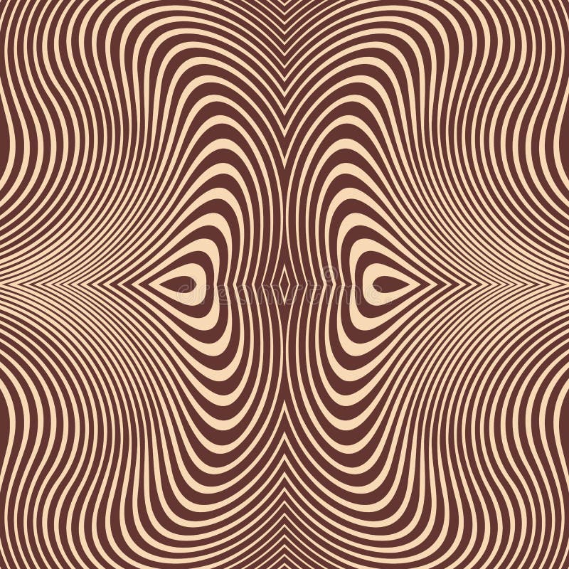 Raster Abstract Waves Lines Background Stock Illustration ...