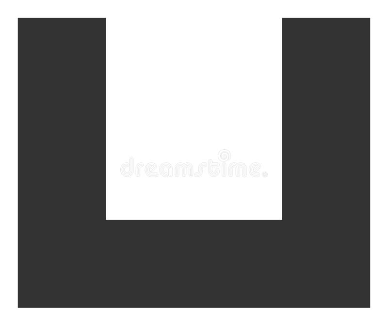 Raster Empty Box Flat Icon Image Stock Illustration - Illustration of ...