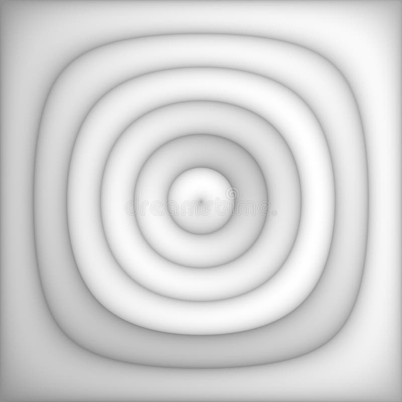Raster Greyscale Gradient Concentric Circles Light Abstract Background ...