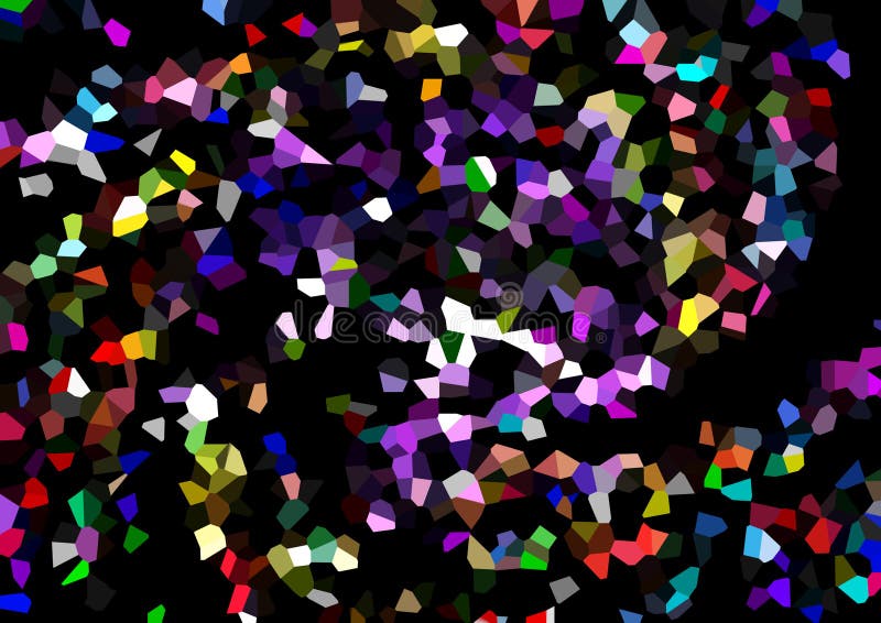 Raster Illustration of Abstract Colourful Mosaic Background Stock ...