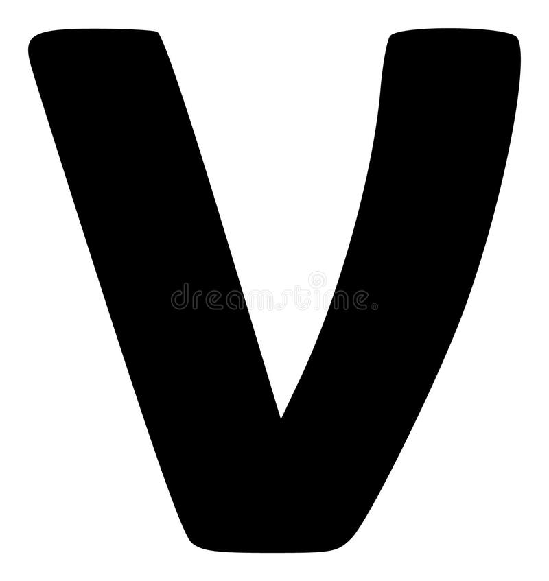 Raster Nu Greek Lowercase Symbol Flat Icon Illustration Stock ...