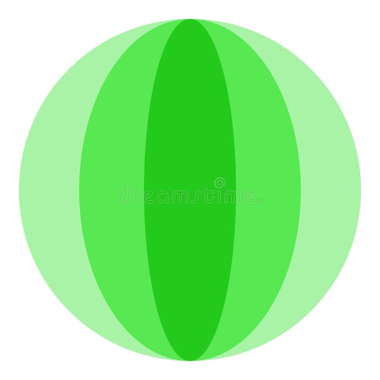 Raster Round Sphere Flat Icon Image Stock Illustration - Illustration ...