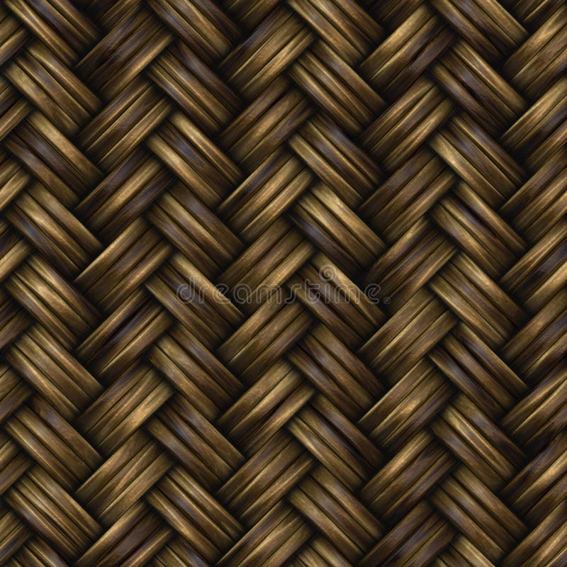 Raster Seamless Basket Twill Weave Pattern Stock Image - Image of print ...