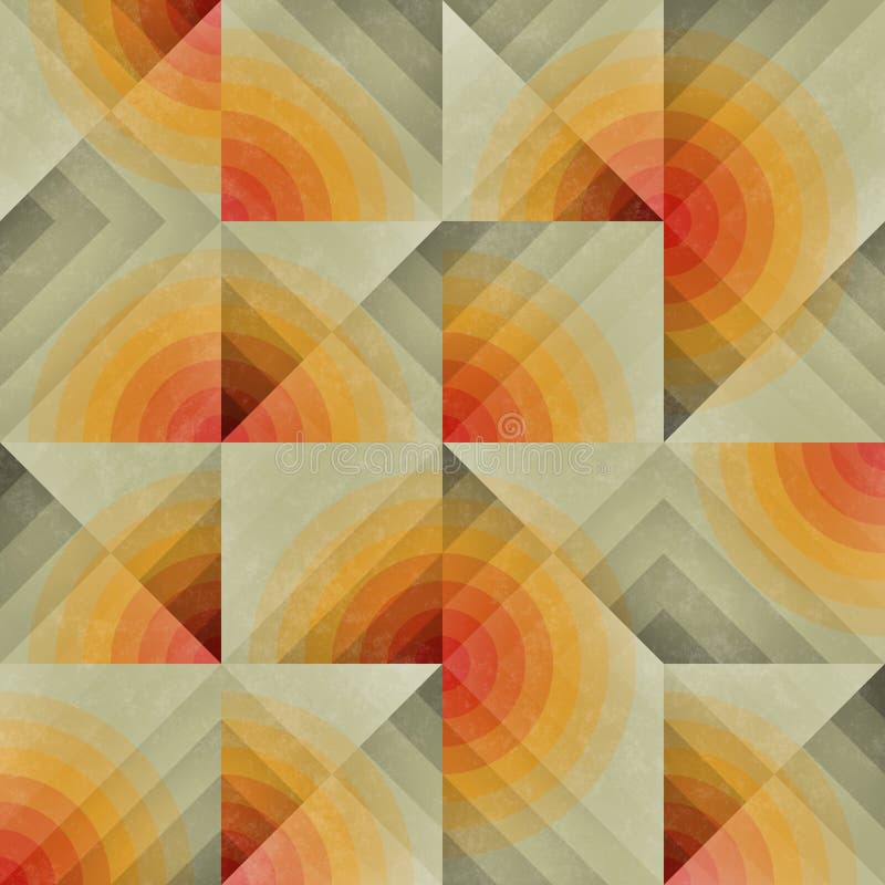 Raster Seamless Geometric Pattern Stock Illustration - Illustration of ...